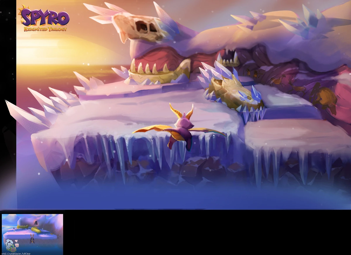 Crystal Glacier/Gallery | Spyro Wiki | Fandom