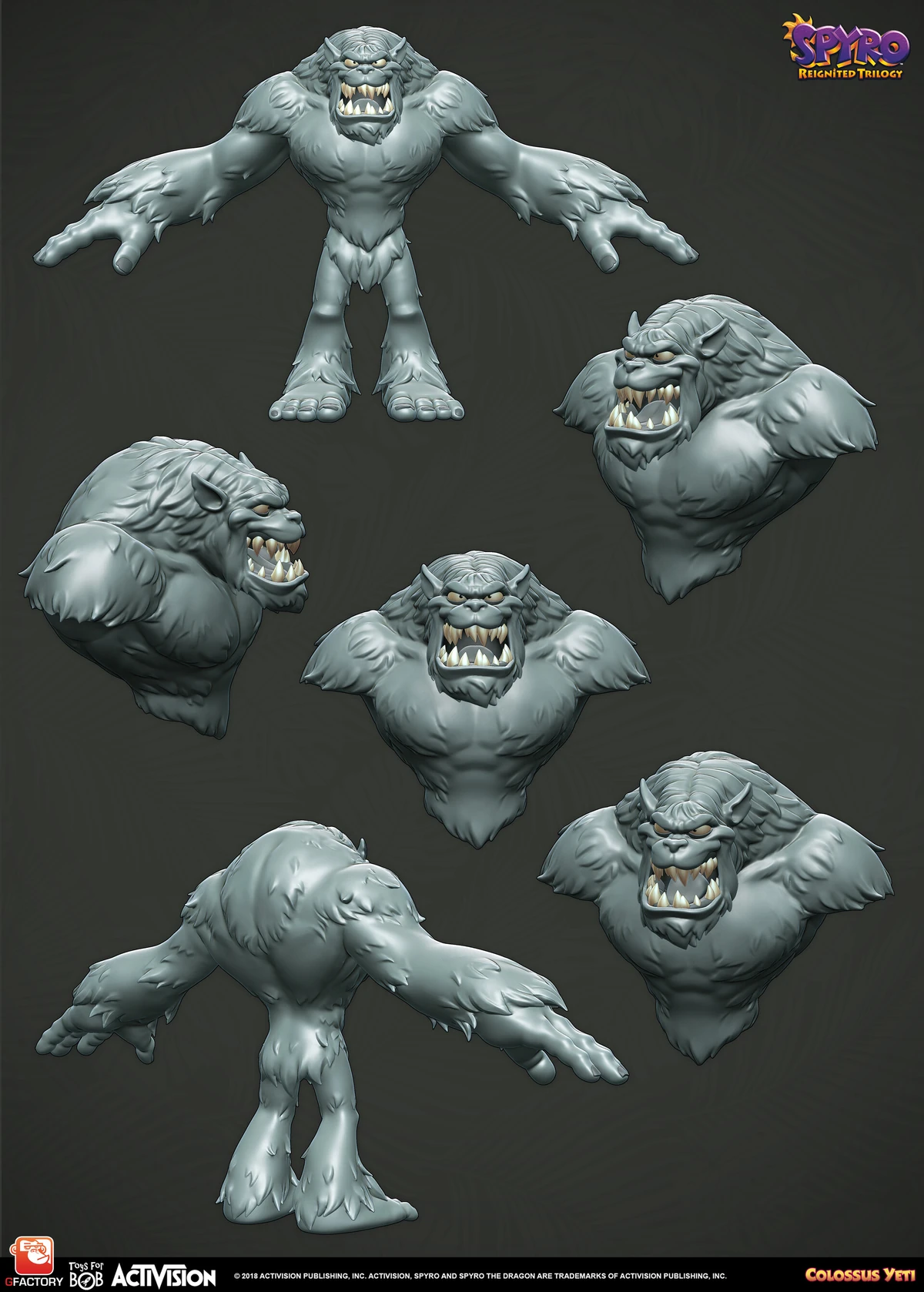 Colossus Yeti/Gallery | Spyro Wiki | Fandom