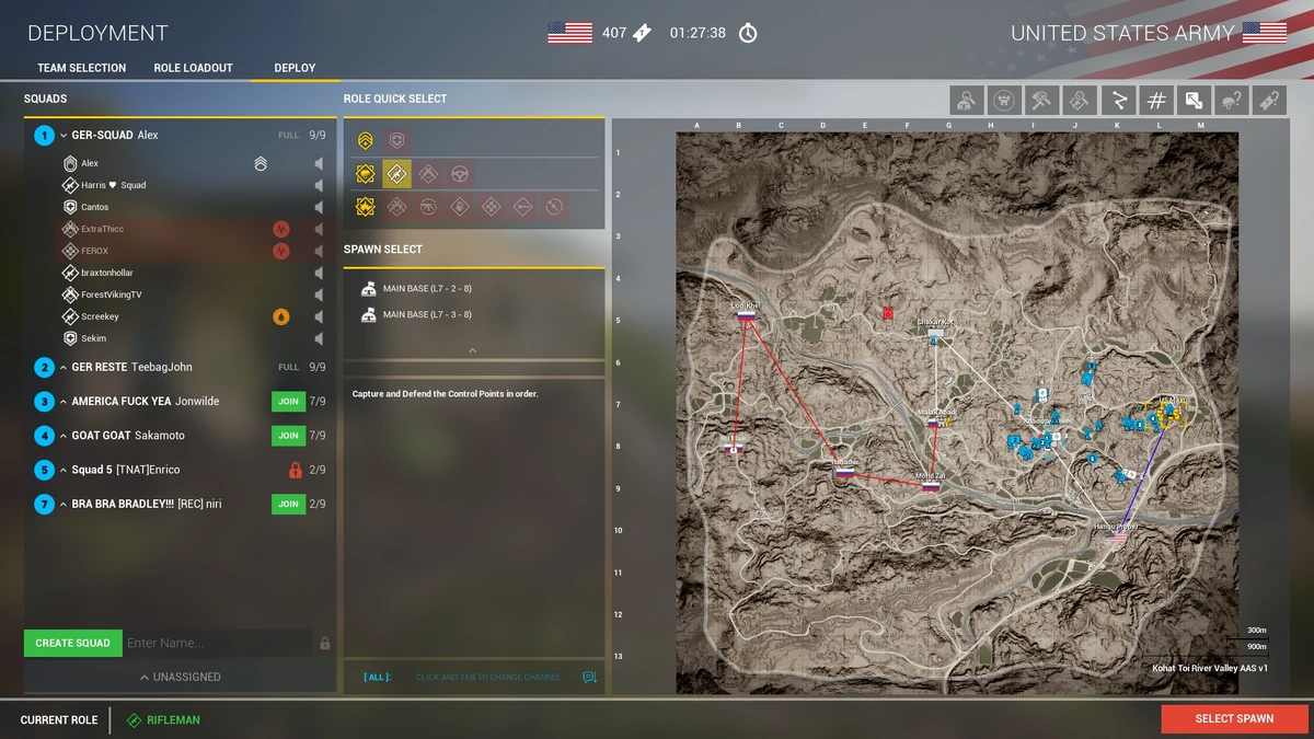 Spawning - Official Squad Wiki