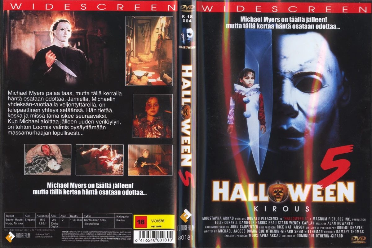 Halloween 5 (1989) | Squer's Vault of Horror Wiki | Fandom