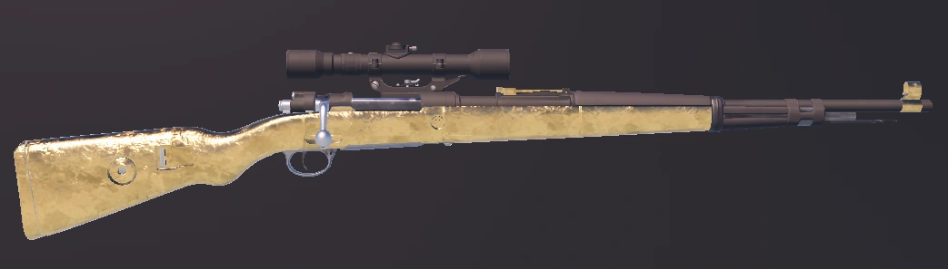 Golden Kar98k | Squid Game 2042 Wiki | Fandom