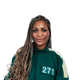 Joy Mbella | Squid Game: The Challenge Players Wiki | Fandom