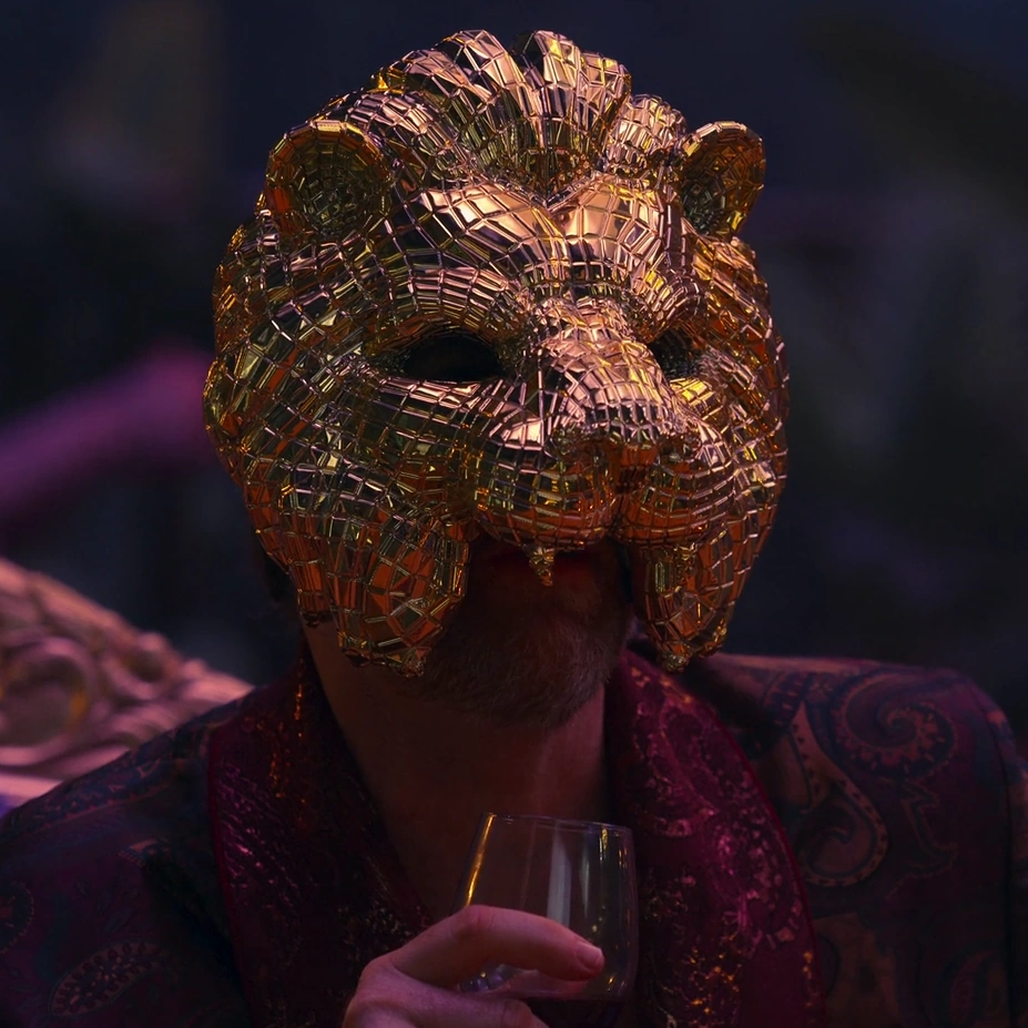 VIP au masque de lion | Wiki Squid Game | Fandom