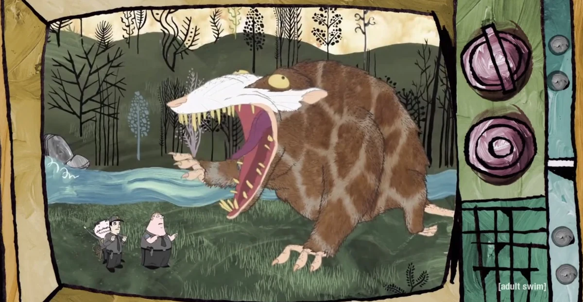Giant Rat-Giraffe Creature | Squidbillies Wiki | Fandom