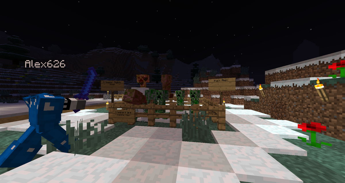 Creeper Rights Riots Squids Survival Server Wiki Fandom