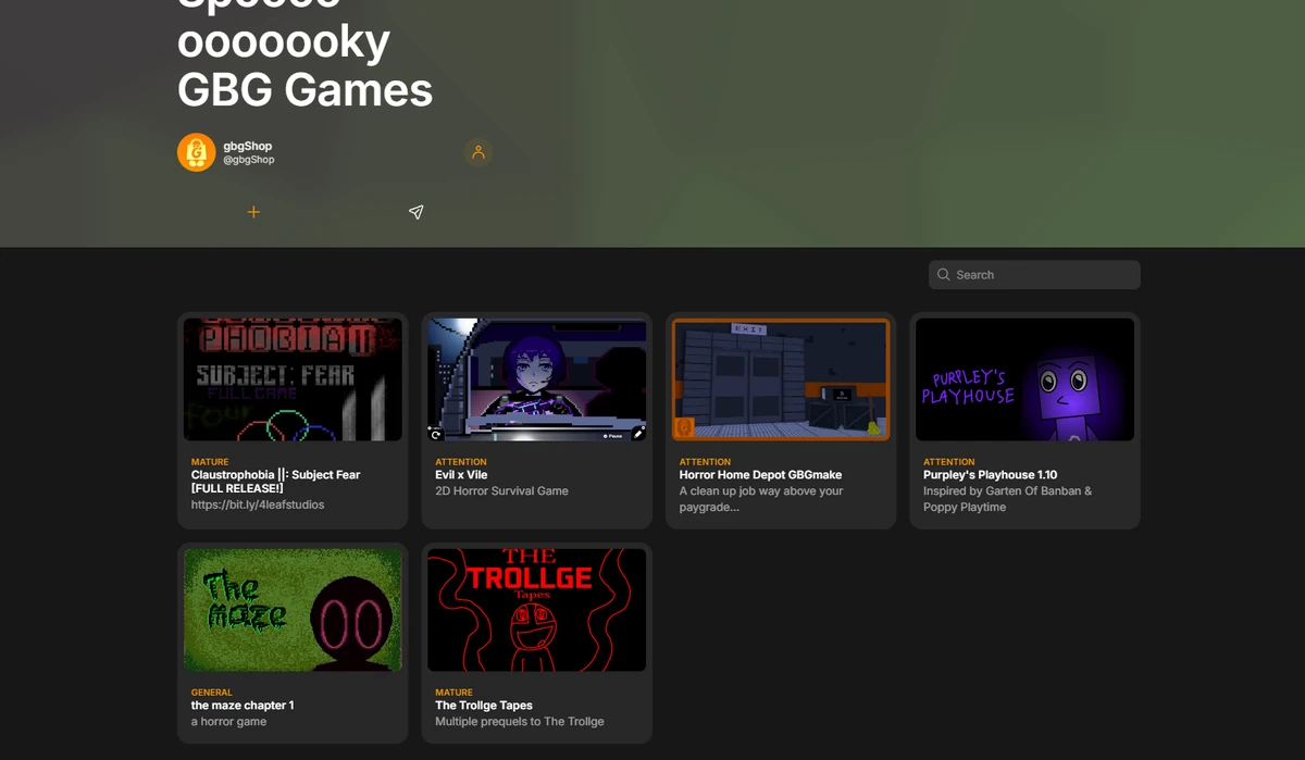 Spoooo-ooooooky GBG Games | Squircles Wiki | Fandom