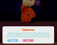 Cameron (Halloween) | Squishmallows On Roblox Wiki | Fandom