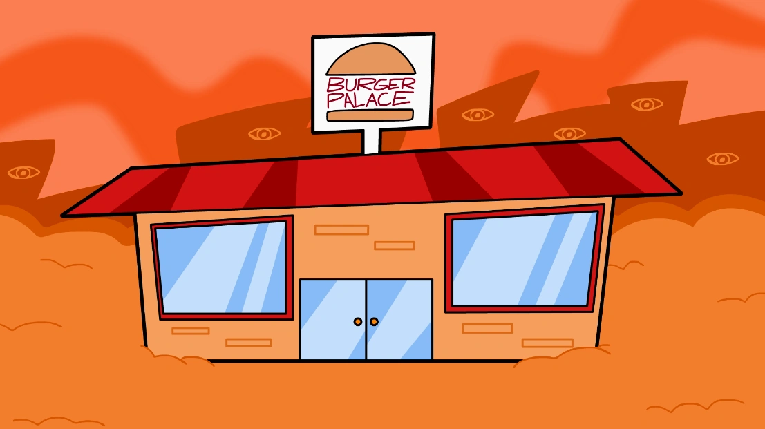 The Burger Palace | Super Robot Friend Forever! Wiki | Fandom