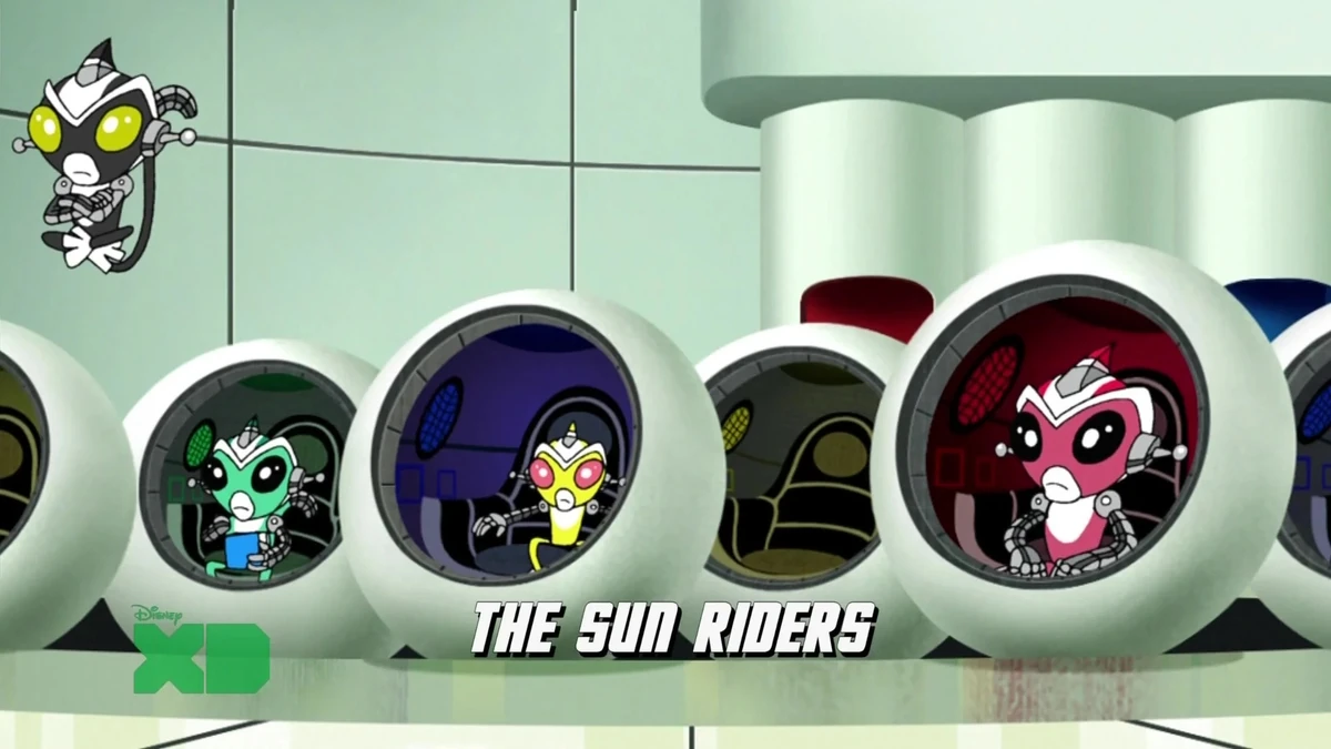 The Sun Riders | Super Robot Monkey Team Hyperforce Go! Wiki | Fandom