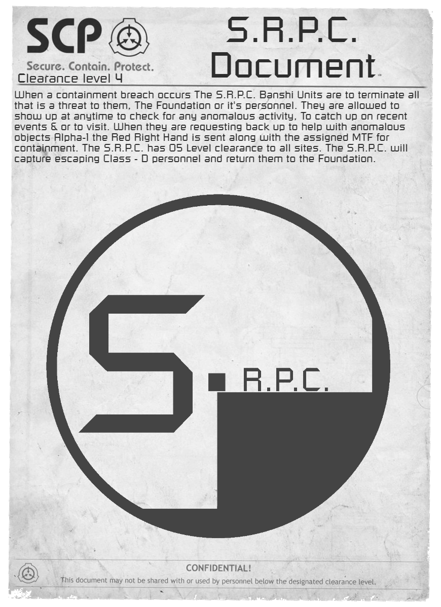 S.R.P.C. Document (SCP) | S.R.P.C. Story Wiki | Fandom