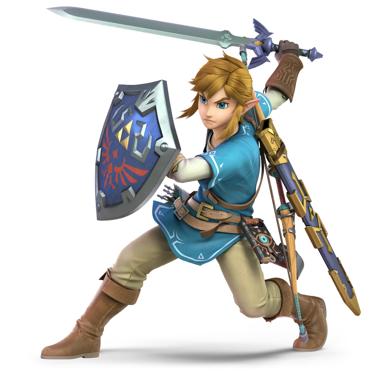 super smash bros link coloring pages