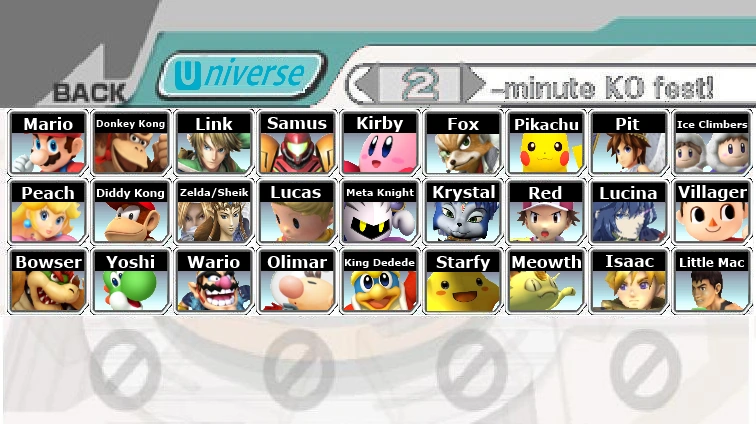 Ssbu Roster