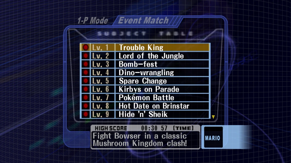 Event Match | Smashpedia | Fandom