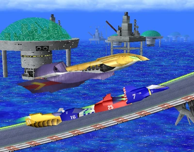 Grand Prix de F-Zero: Circuito Big Blue | Smashpedia | Fandom