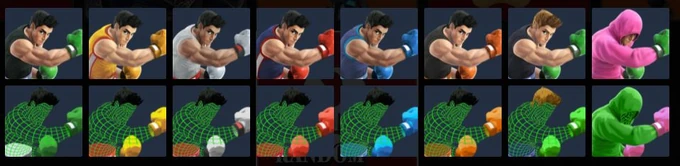 Paleta de colores (SSB4) | Smashpedia | Fandom