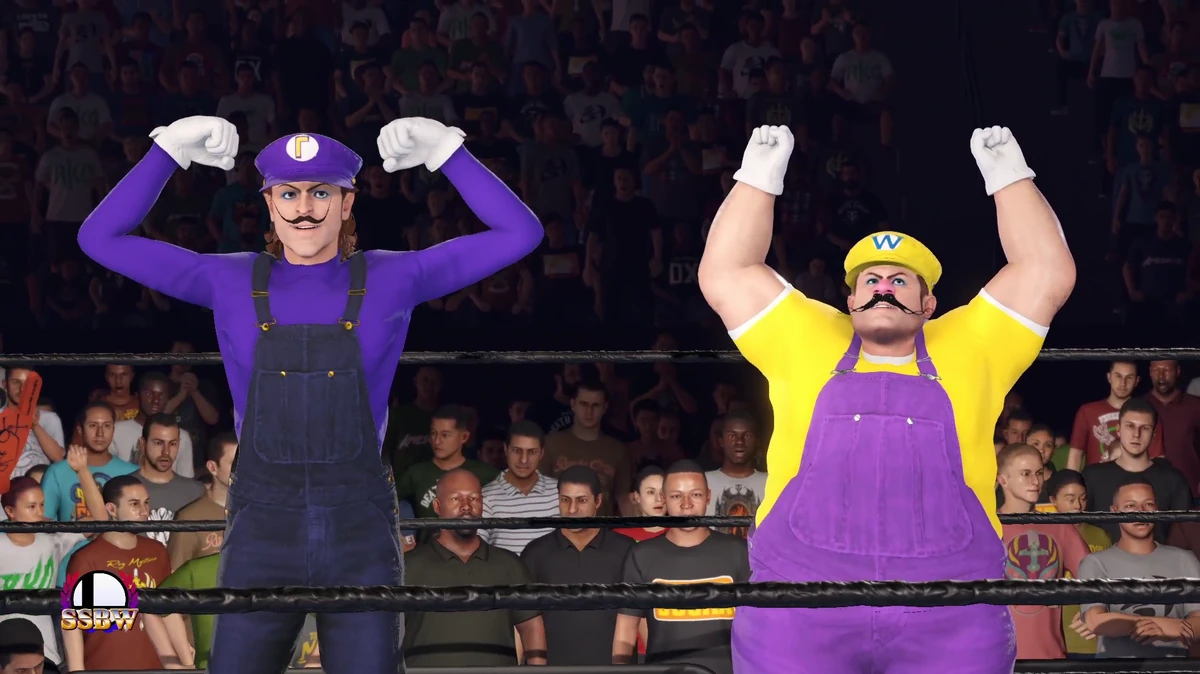 Wario and Waluigi | Super Smash Bros Wrestling. Wiki | Fandom