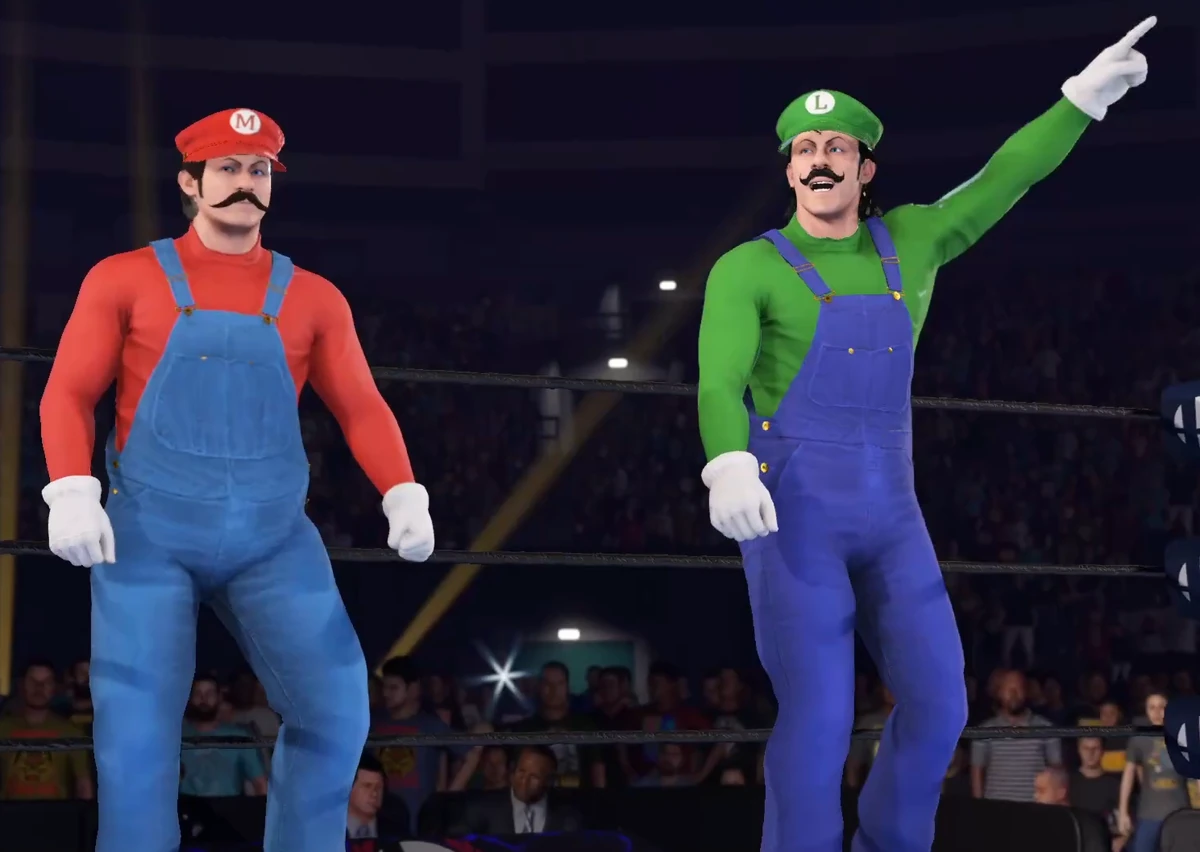 Mario Bros! | Super Smash Bros Wrestling. Wiki | Fandom