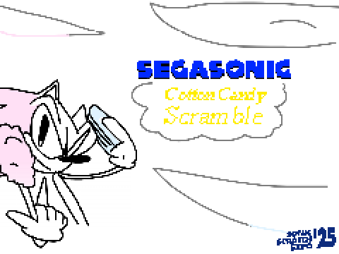Segasonic Cotton Candy Scramble (2025) | Scratch Sonic Fan Games Wiki ...