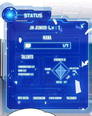 Status Window | SSS-Class Gacha Hunter Wiki | Fandom