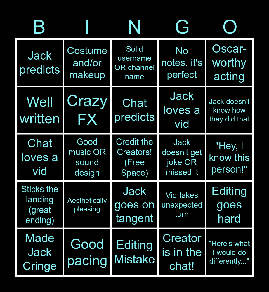 Creator Bingo | SSSniperWolf BBBingo! Wiki | Fandom