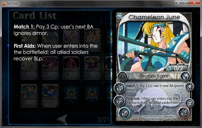 Chameleon June | SSTCGO2 Wikia | Fandom