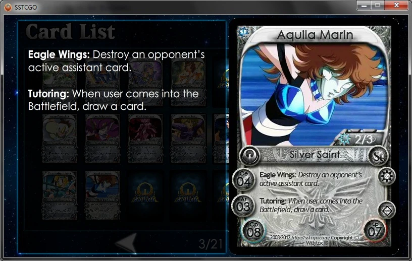 Aquila Marin | SSTCGO2 Wikia | Fandom