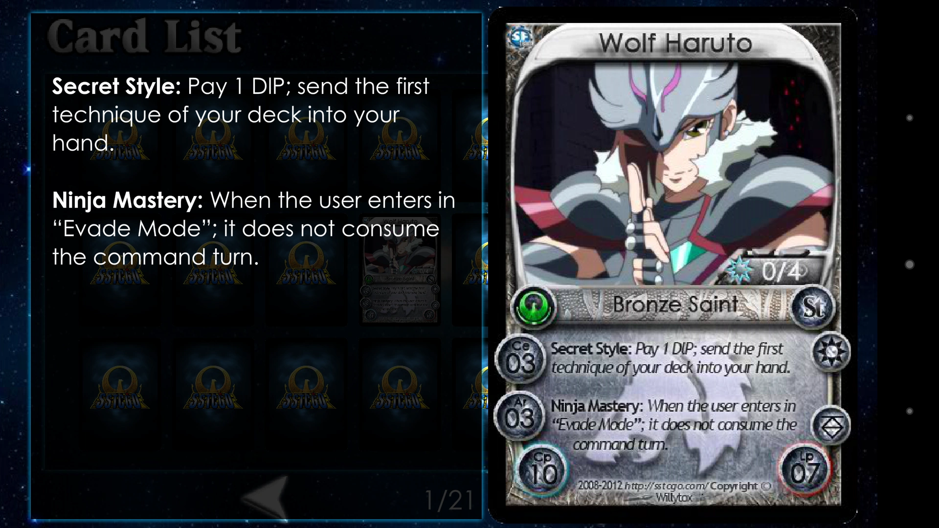 Wolf Haruto (V1) | SSTCGO2 Wikia | Fandom