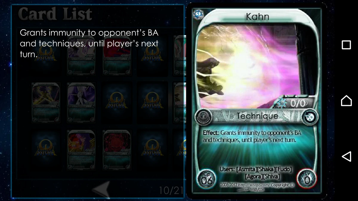 Kahn | SSTCGO2 Wikia | Fandom