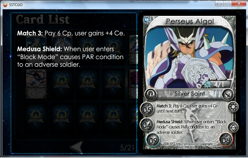 Perseus Algol | SSTCGO2 Wikia | Fandom