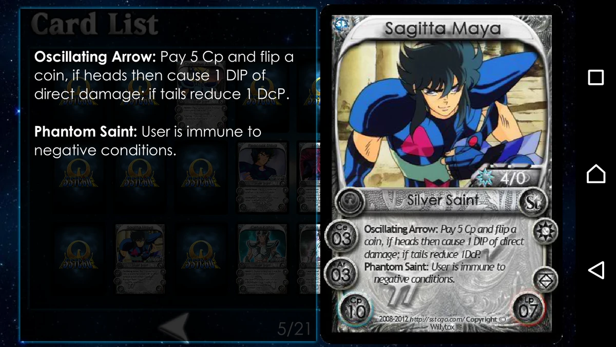 Sagitta Maya | SSTCGO2 Wikia | Fandom