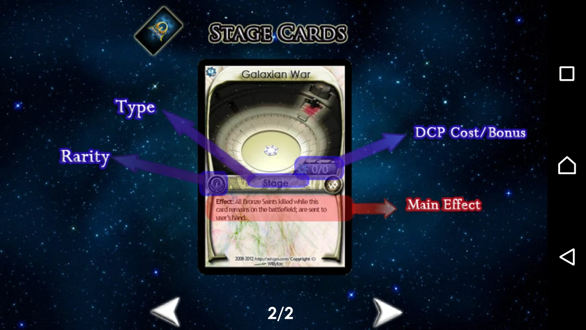 Stage | SSTCGO2 Wikia | Fandom