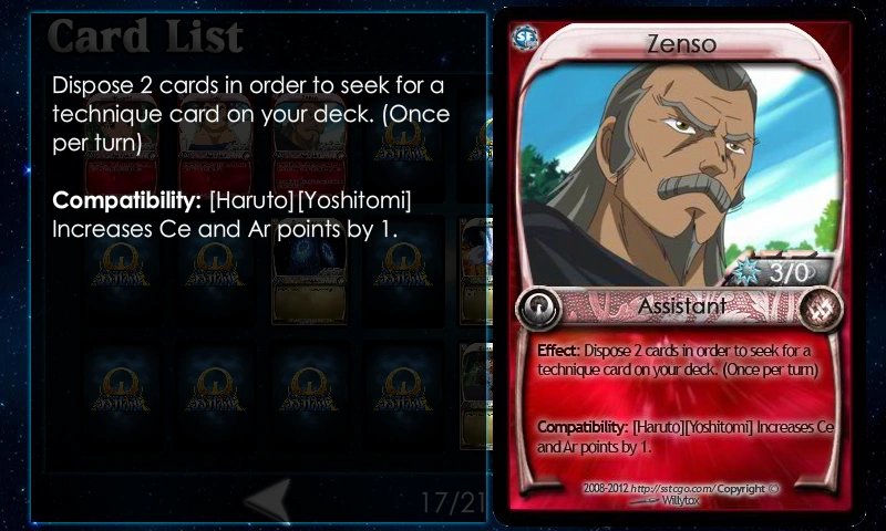Zenso | SSTCGO2 Wikia | Fandom