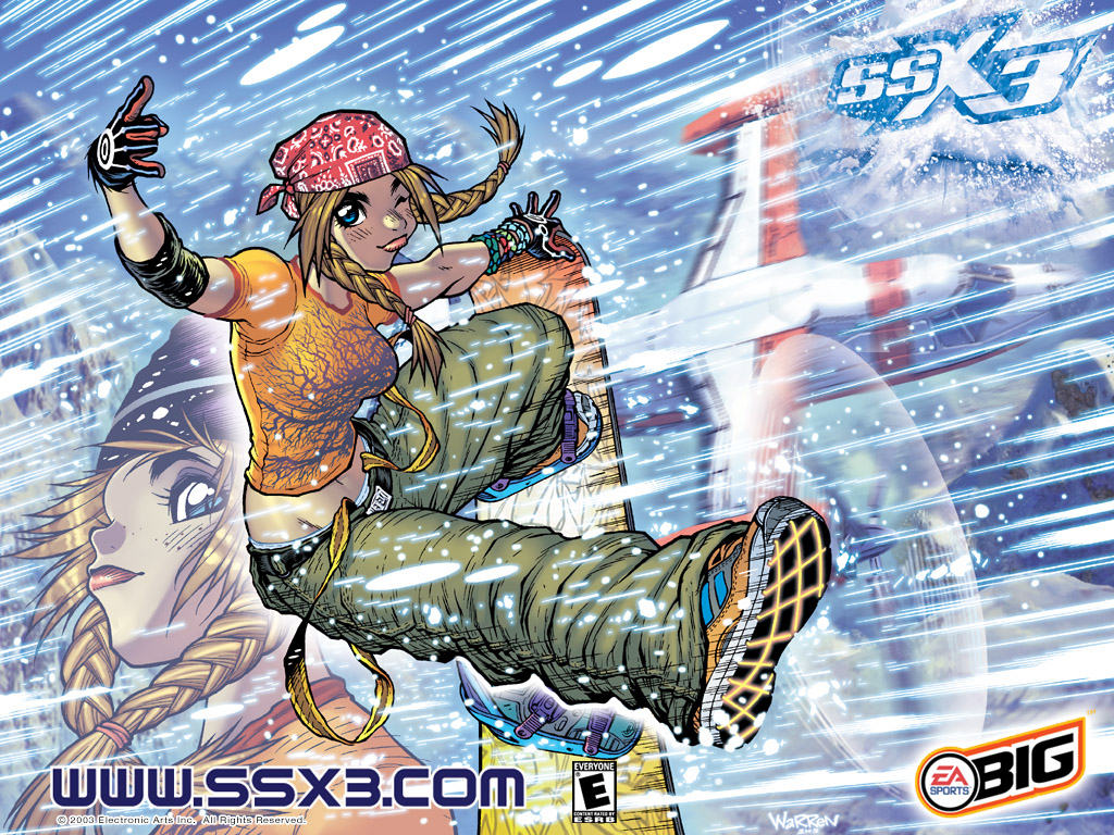 SSX 3 Adam Warren Gallery | SSX Wiki | Fandom