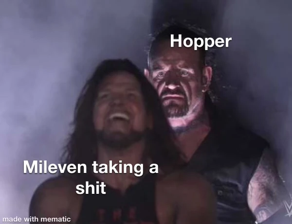 Hopper watching Mileven (meme) | ST Memes Fanfics Wiki | Fandom