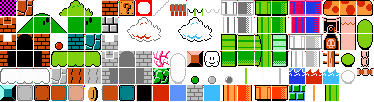 Super Mario World Tiles