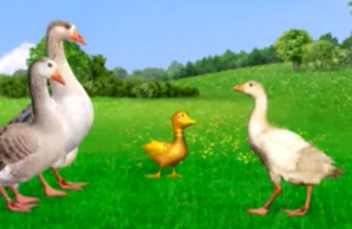 The geese family and the golden goose | StacheBros Wiki | Fandom
