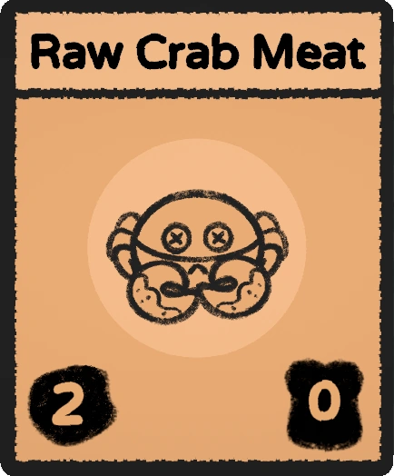 Raw Crab Meat | Stacklands Wiki | Fandom