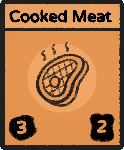 Cooked Meat | Stacklands Wiki | Fandom