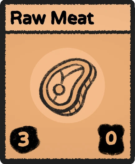 Raw Meat | Stacklands Wiki | Fandom