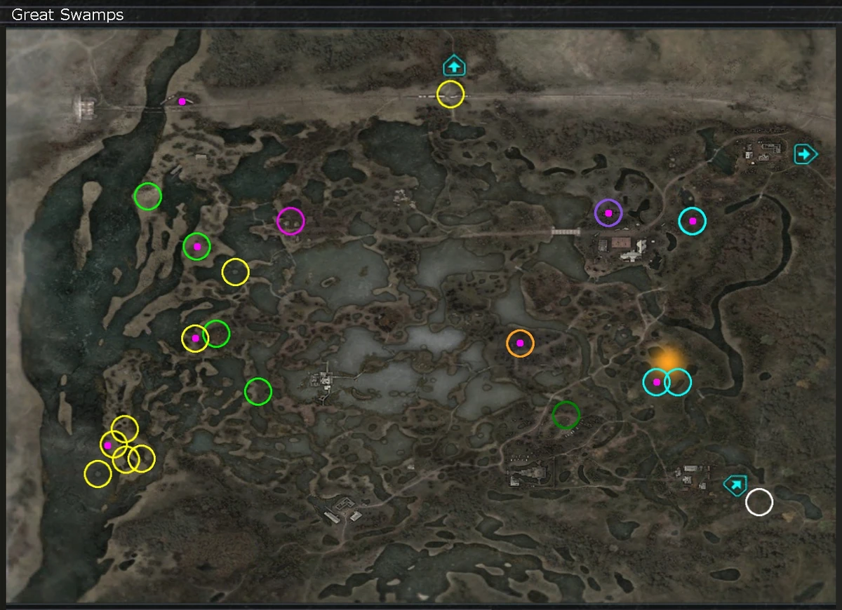 Anomalies and Artifacts in Clear Sky (Maps) | S.T.A.L.K.E.R. Wiki | Fandom