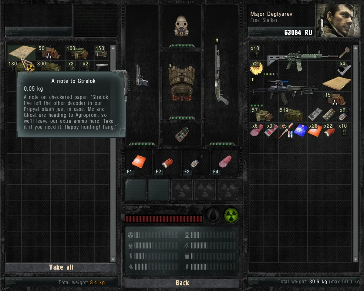 A note to Strelok | S.T.A.L.K.E.R. Wiki | Fandom