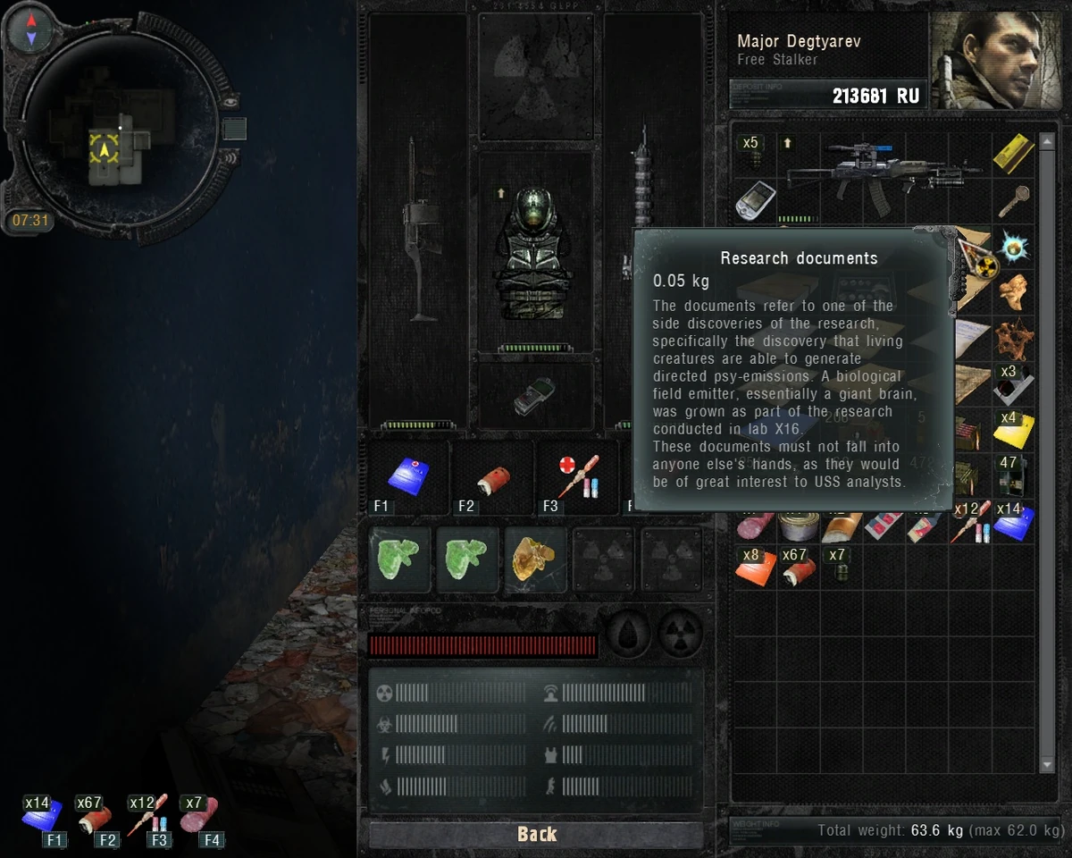 Research documents | S.T.A.L.K.E.R. Wiki | Fandom