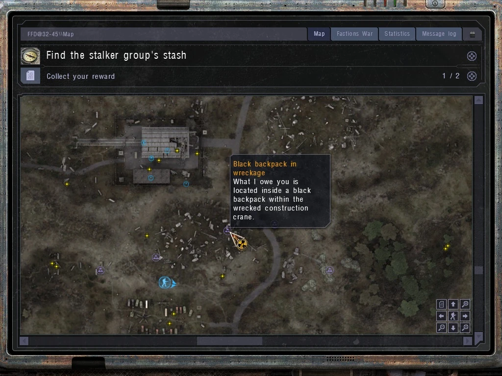 Black backpack in wreckage | S.T.A.L.K.E.R. Wiki | Fandom