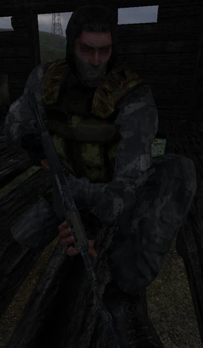 Insane stalker from the Freedom faction | S.T.A.L.K.E.R. Wiki | Fandom