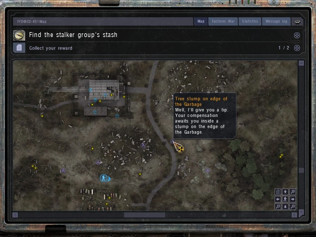 Tree stump on edge of the Garbage | S.T.A.L.K.E.R. Wiki | Fandom