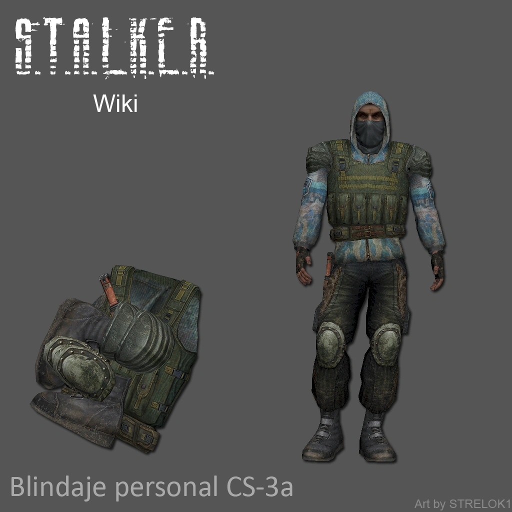 Blindaje personal CS-3a | Wiki STALKER | Fandom