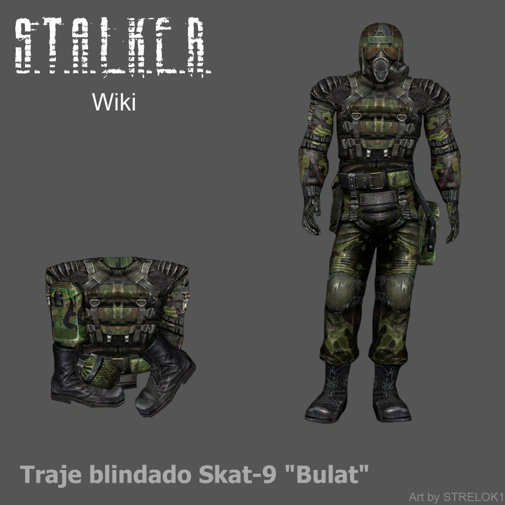 Traje Blindado Skat-9 "Bulat" | Wiki STALKER | Fandom