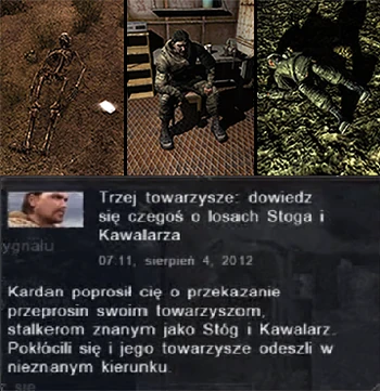 Trzej towarzysze | S.T.A.L.K.E.R. Wiki | Fandom