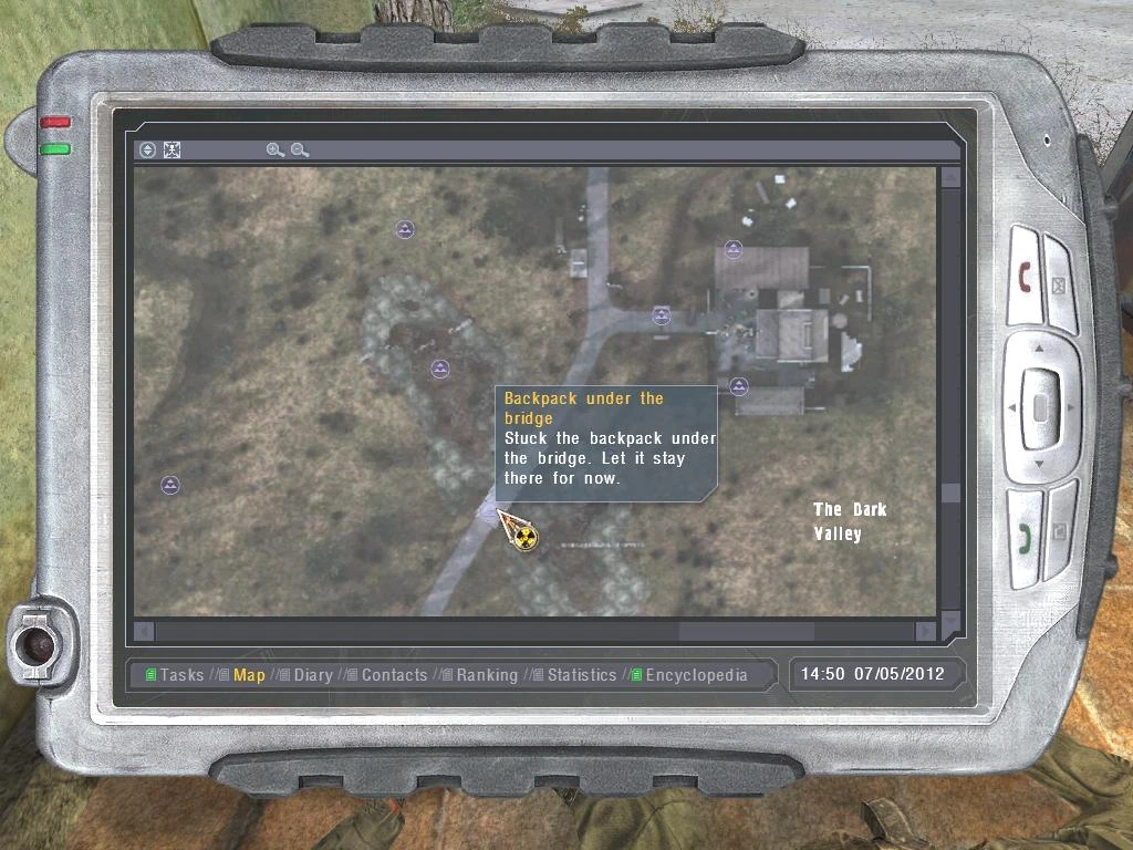 Backpack under the bridge | S.T.A.L.K.E.R. Wiki | Fandom