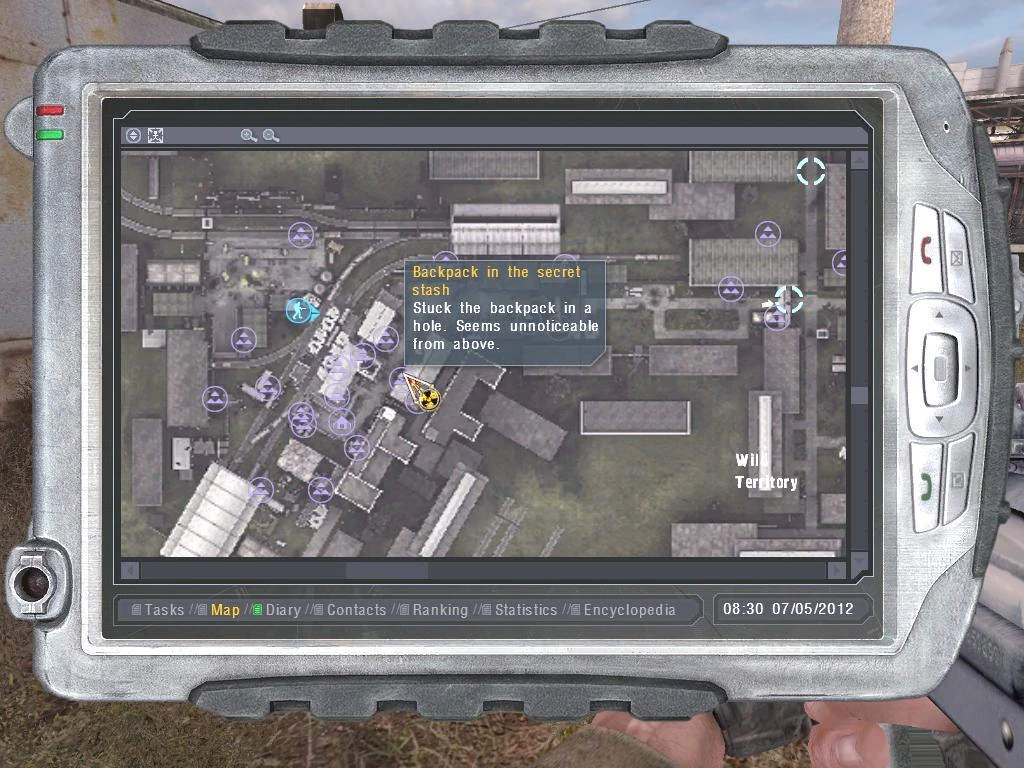 Backpack in the secret stash | S.T.A.L.K.E.R. Wiki | Fandom